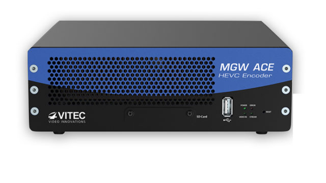 Sonovision - MGW Ace, le premier encodeur HEVC/H.264 portable au monde