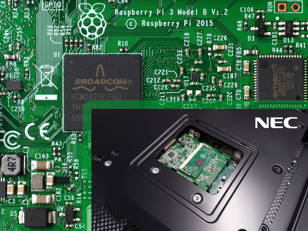 Sonovision - Partenariat technologique NEC / Raspberry Pi