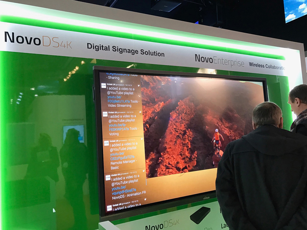 Sonovision - Vivitek NovoDS-4K, une solution d'affichage dynamique 4K ...