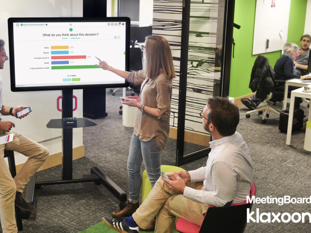 Sonovision - Klaxoon s’allie à des géants de la tech pour lancer le ...