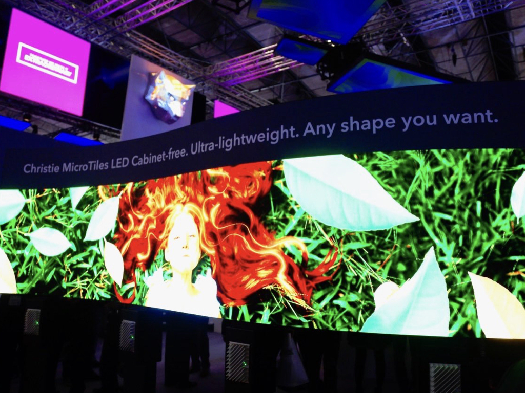Sonovision - ISE 2019 : une nouvelle étape pour les MicroTiles LED de ...