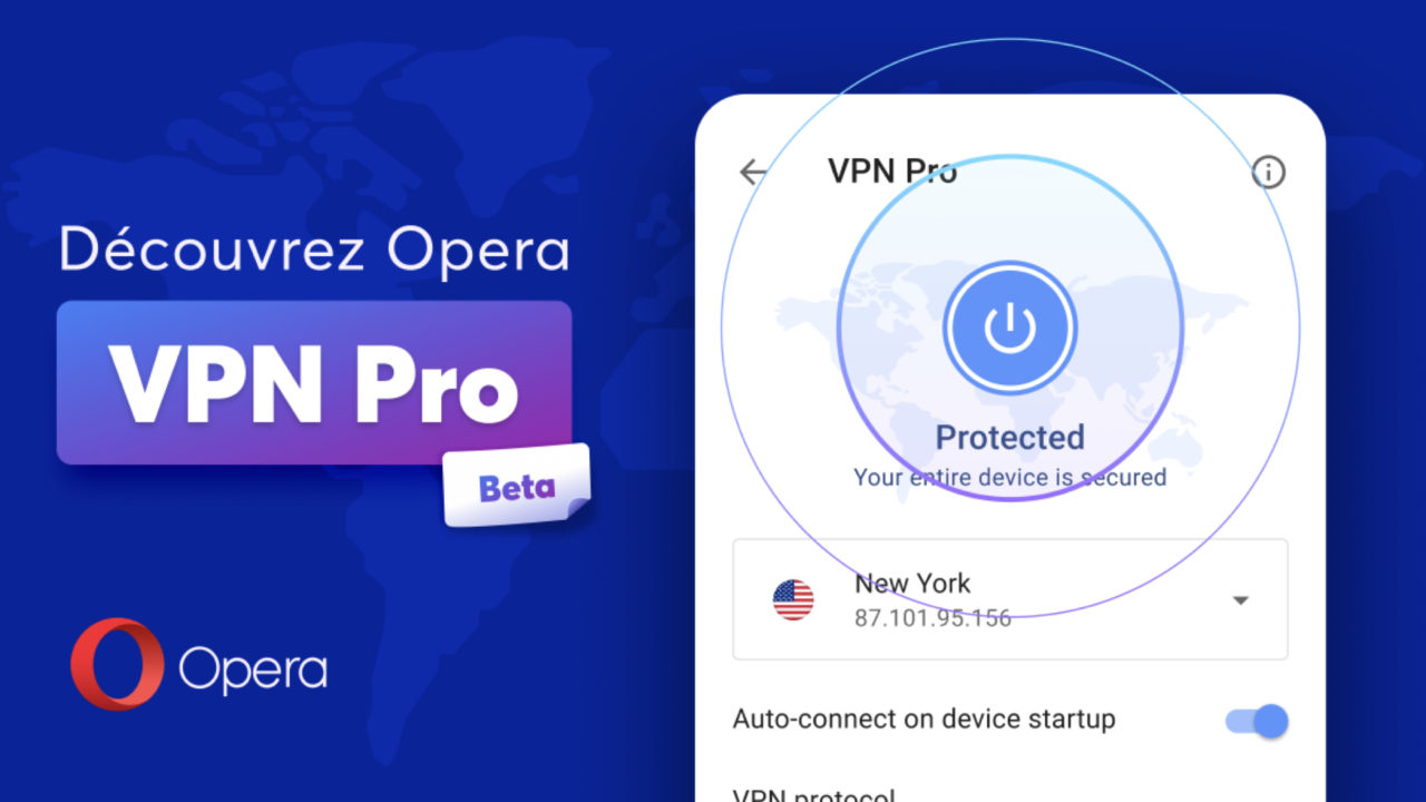 Sonovision - Opera lance un VPN pro pour Android dans Opera Browser ...