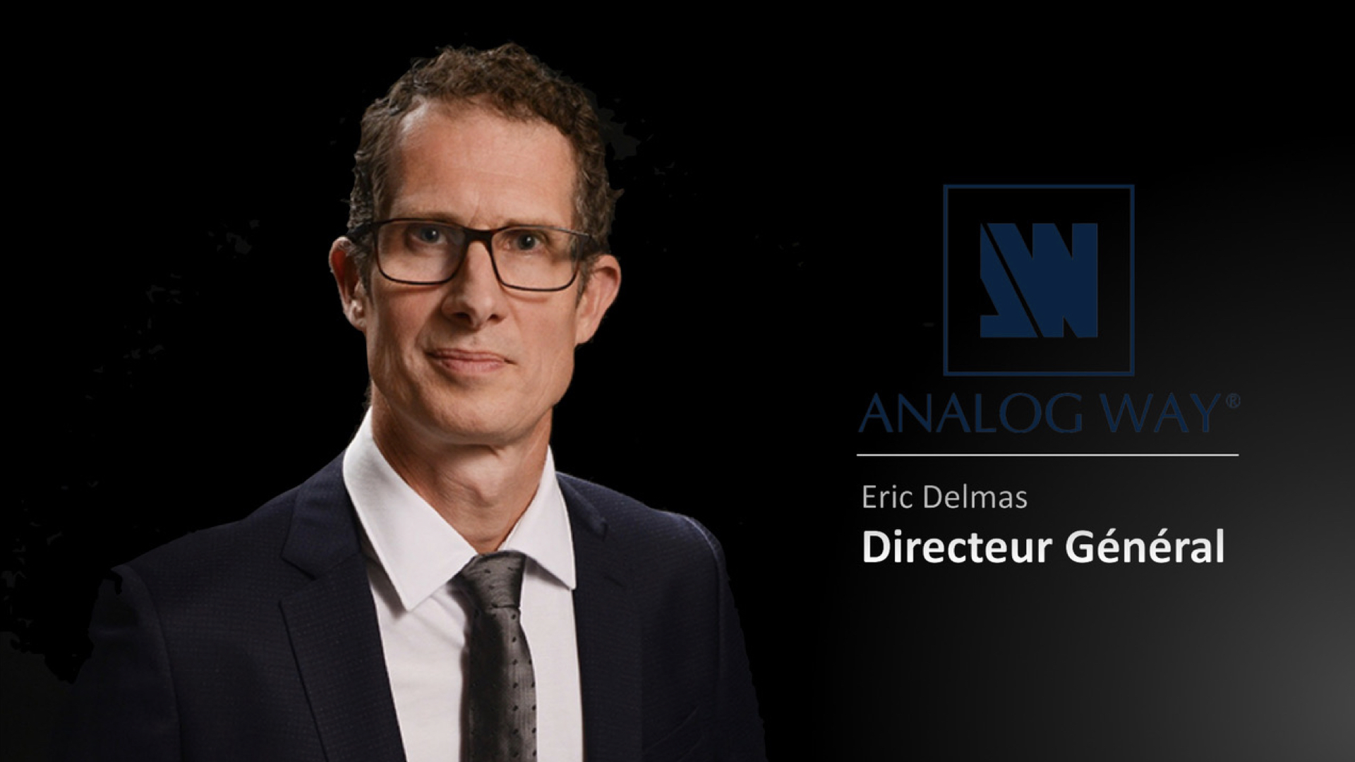 Sonovision - Un nouveau Directeur Général chez Analog Way