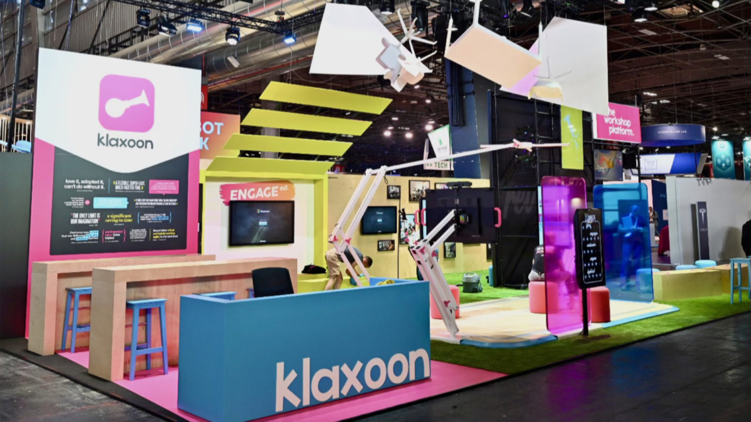 Sonovision - VivaTech: Klaxoon disrupte la réunion avec Stage 1