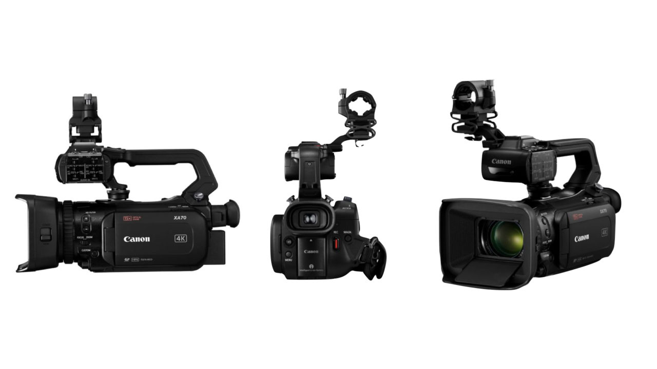 Sonovision - Polyvalence extrême pour les nouvelles caméras XA Canon