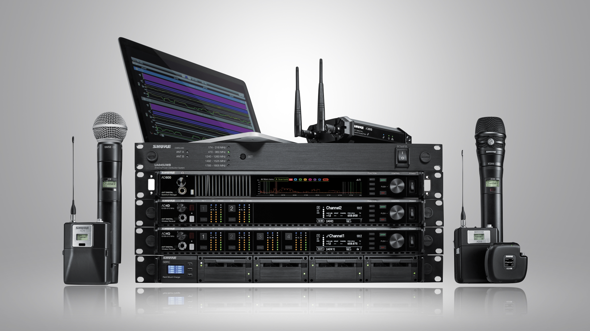 Sonovision - Shure présente l'AD600, son nouveau gestionnaire numérique ...