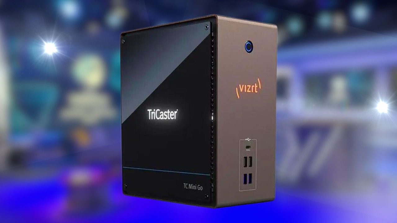 Sonovision - TriCaster Mini go, petit mais il fait le maximum