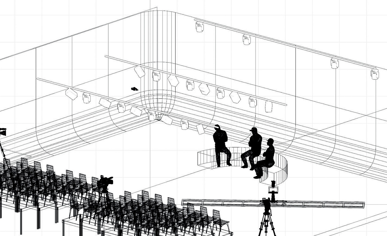 Sonovision - Un studio virtuel basé sur la projection laser