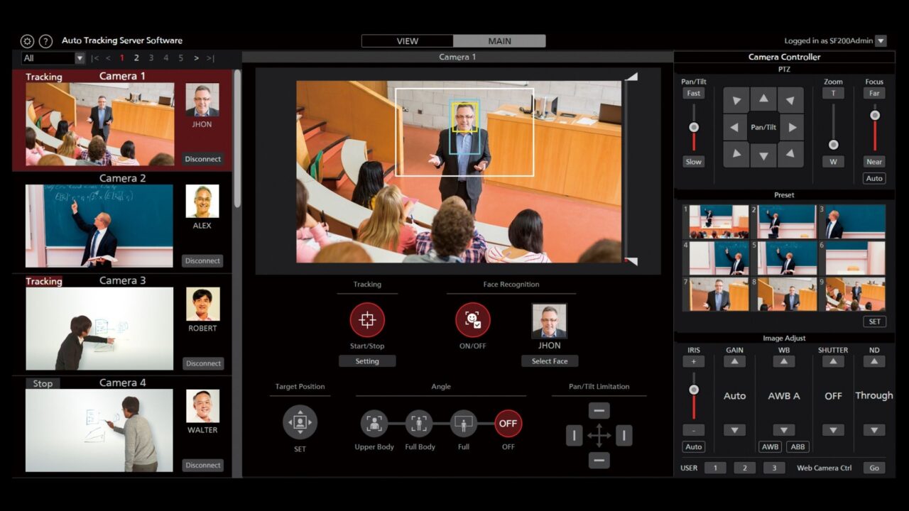 Sonovision - Un logiciel de suivi automatique gratuit pour les caméras ...