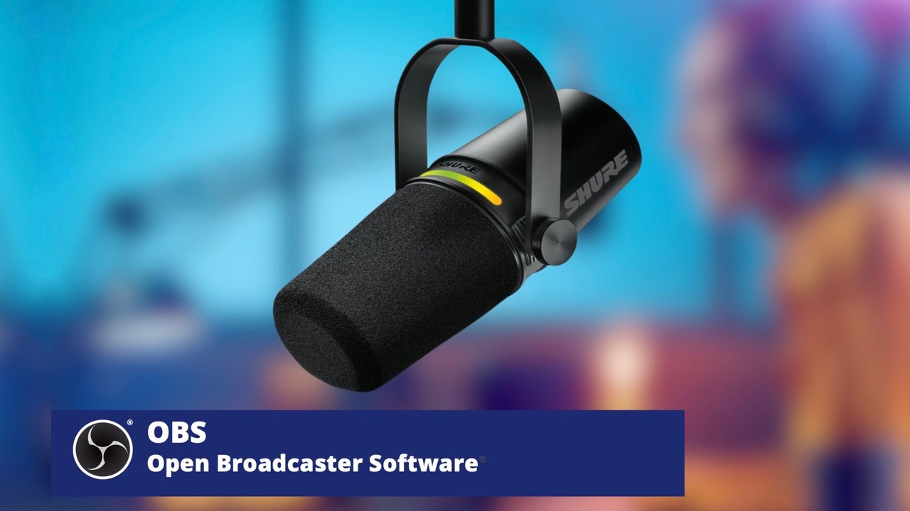 Sonovision - Shure obtient la certification Open Broadcaster Software ...