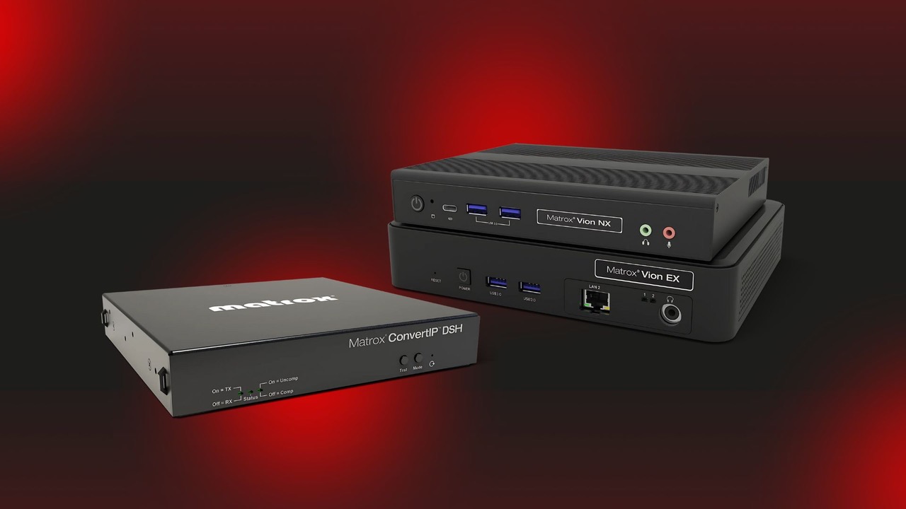 Sonovision - Matrox fait son entrée sur le marché des passerelles vidéo IP