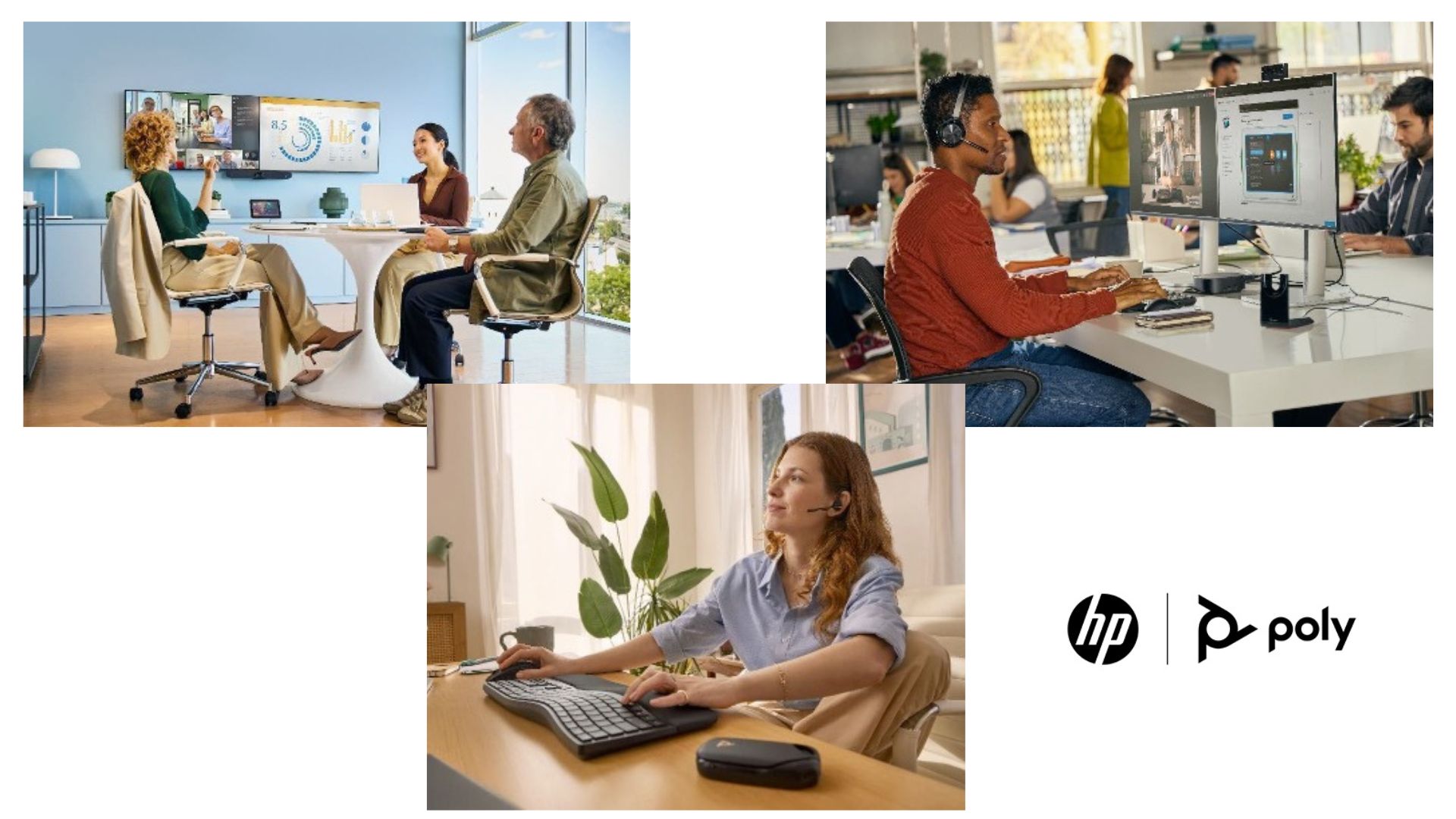 Sonovision - Une gamme de solutions de visioconférence étendue chez HP-Poly