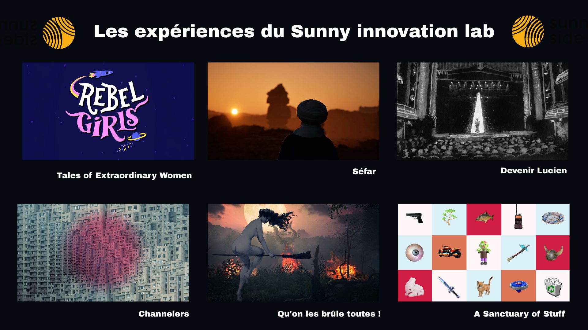 Sonovision - Innovation et Archives au Sunny Side of the Doc 2025