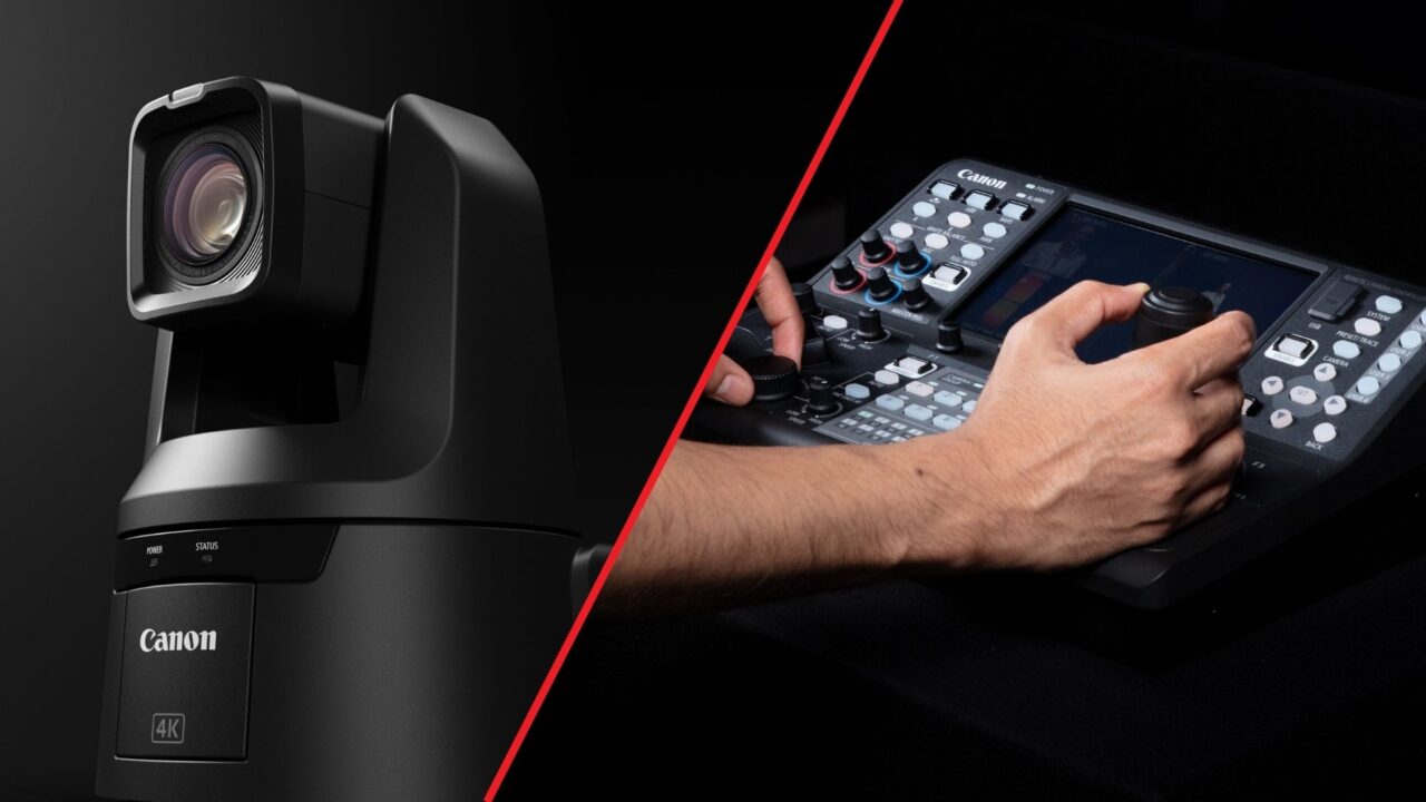 Sonovision - Les caméras PTZ 4K de Canon s'offrent un nouveau firmware